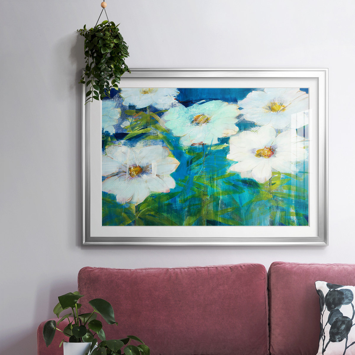 Winston Porter Field Day-FramedFramed Print W Beveled Matt and Glass ...