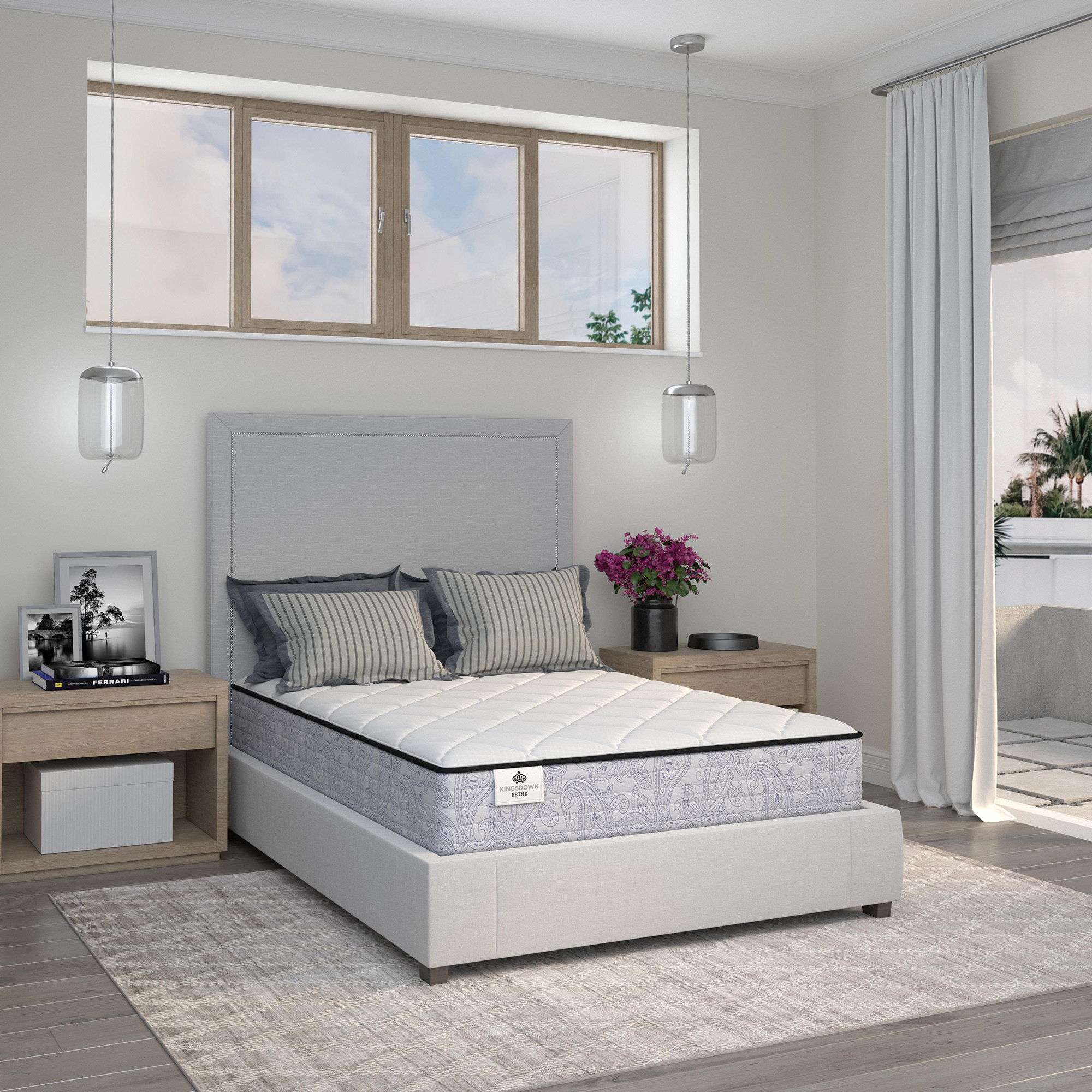 Kingsdown Cushion Firm, Multi-Layered, Cool Quilted Top Luxury ...