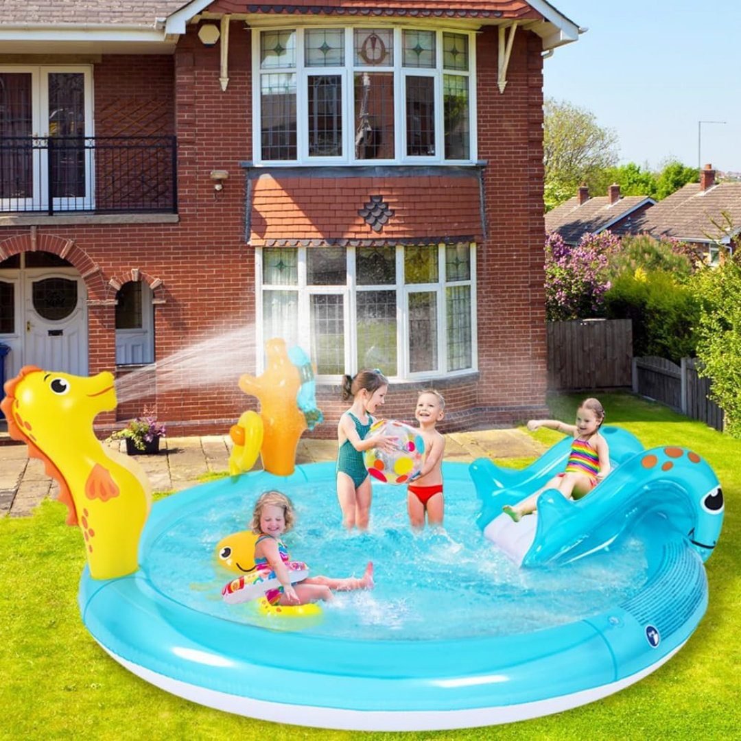 DESIGN SHOP BY SHELL Inflatable Sea Animal Play Centre, Inflatable Kids ...