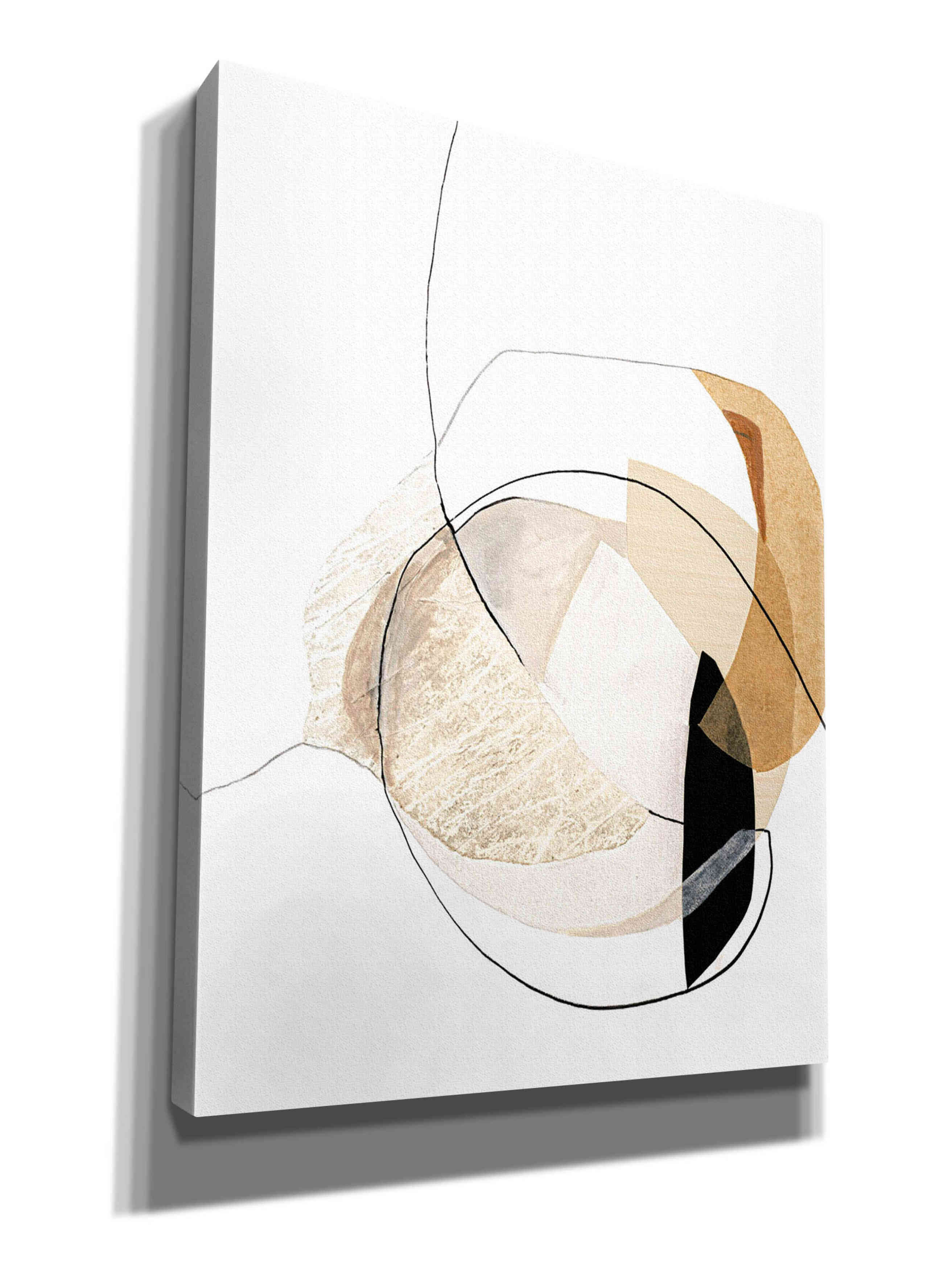 Orren Ellis Persong Graphical Shapes 4 On Canvas by Design Fabrikken ...