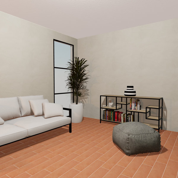 Pixl Party Time 6'' W x 24'' L Porcelain Concrete Look Singular Tile ...