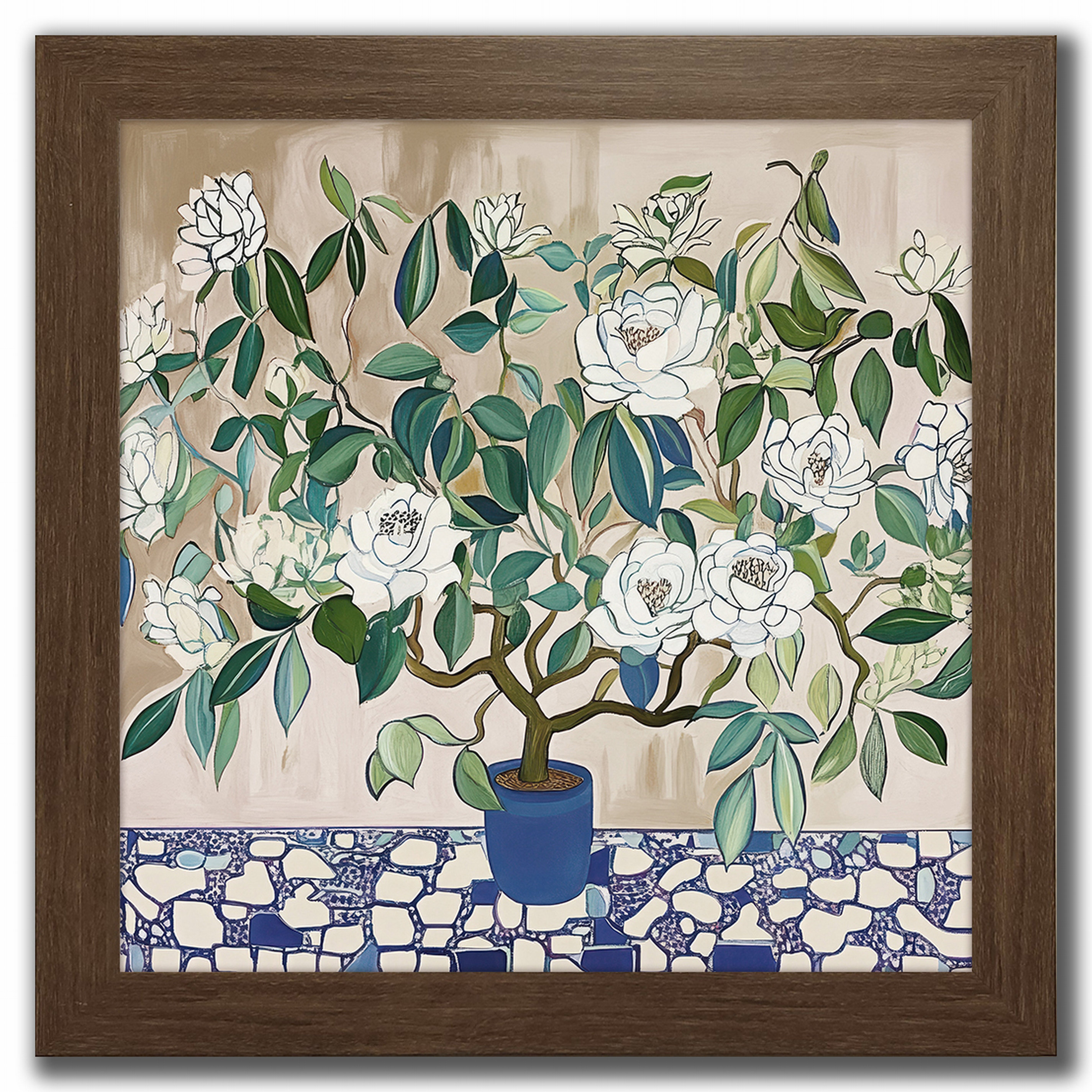Wildon Home® Gilded Roses I Framed Wall Art | Wayfair