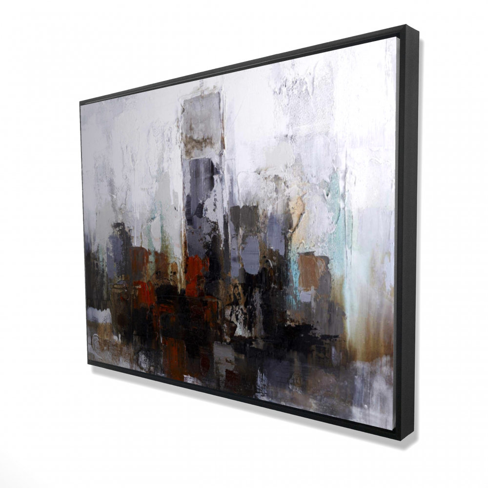 Begin Edition International Inc. Obscure buildings - 36"x48" Framed ...