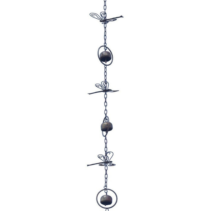 Arlmont & Co. Steave Weather Resistant Metal Insects Rain Chain | Wayfair