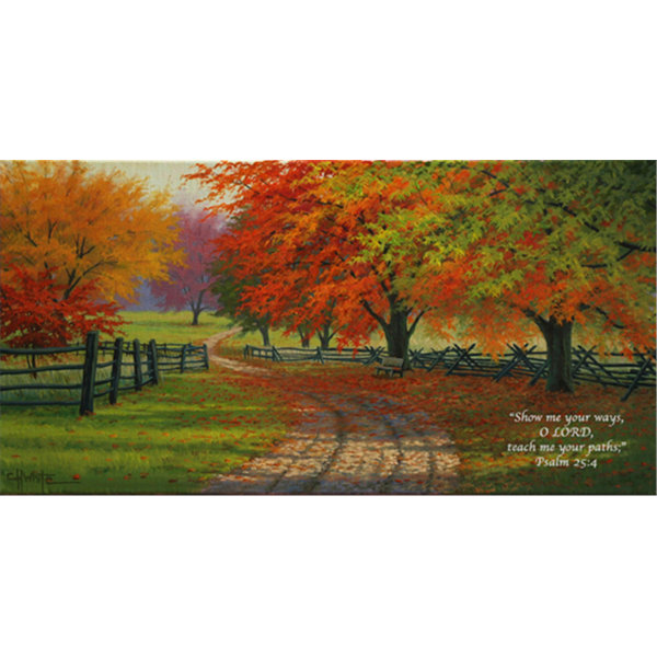 The Finishing Touch Path Through the Maples by Charles White ...