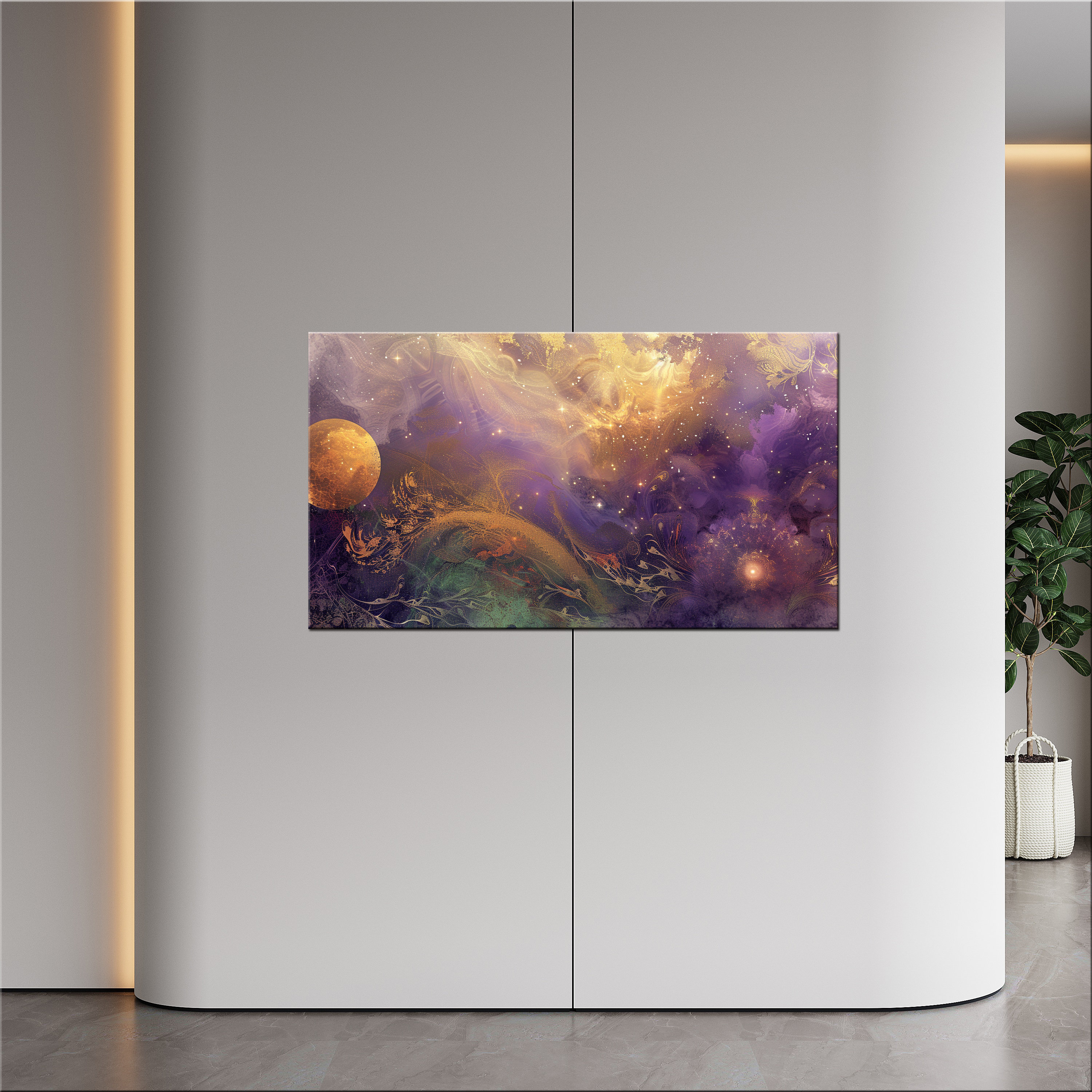 Mercer41 Realms of the Universe: fantasy interstellar wall art ...