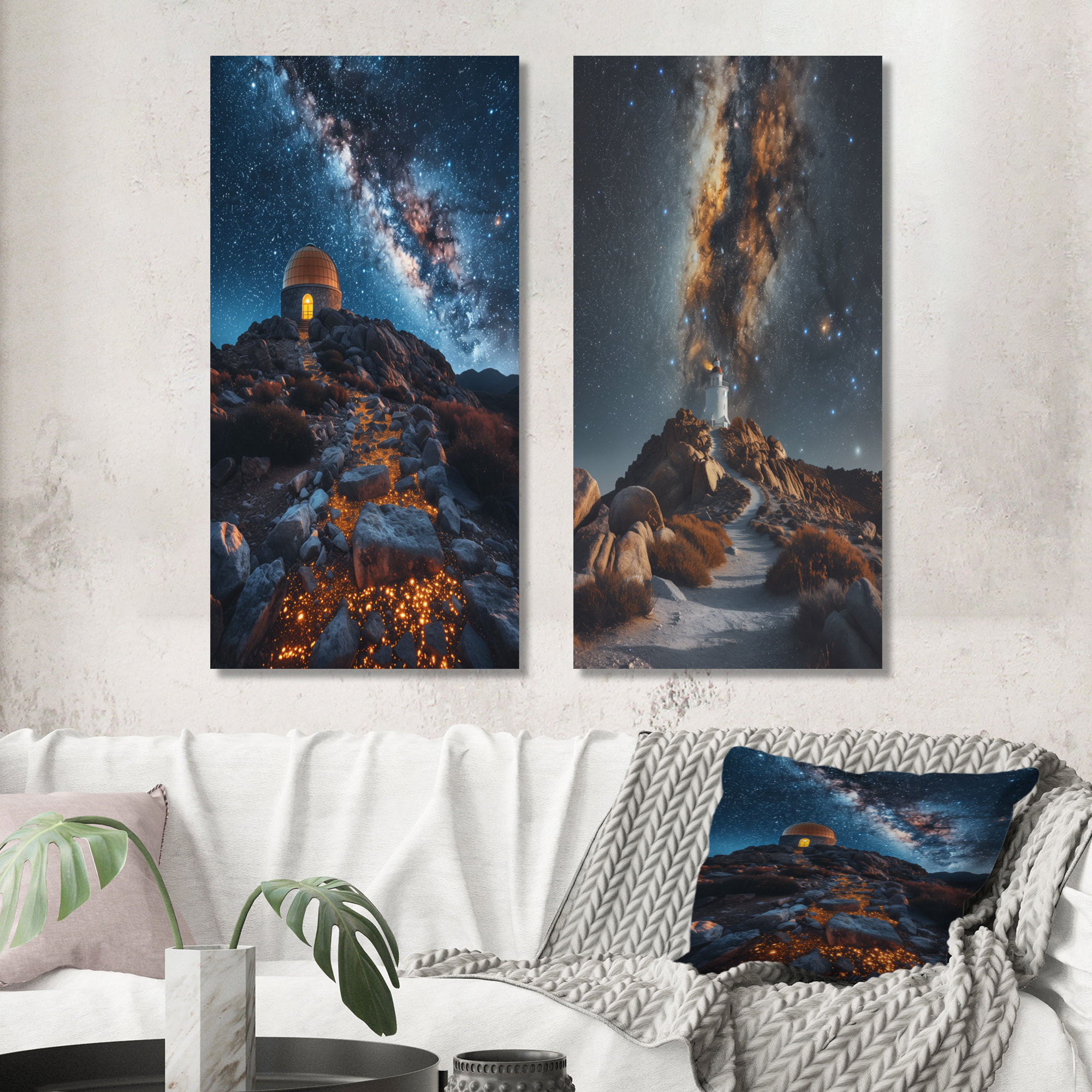 Breakwater Bay Observatory Path To Our Galaxy I - Observatories Wall ...