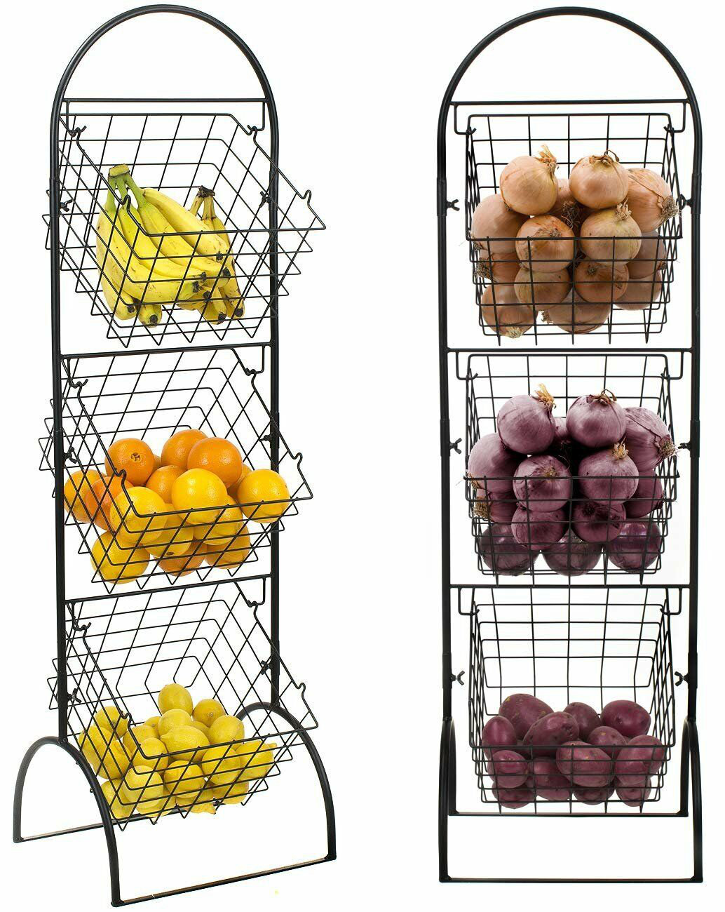 Sorbus 3 Tier Basket Rack et Commentaires - Wayfair Canada