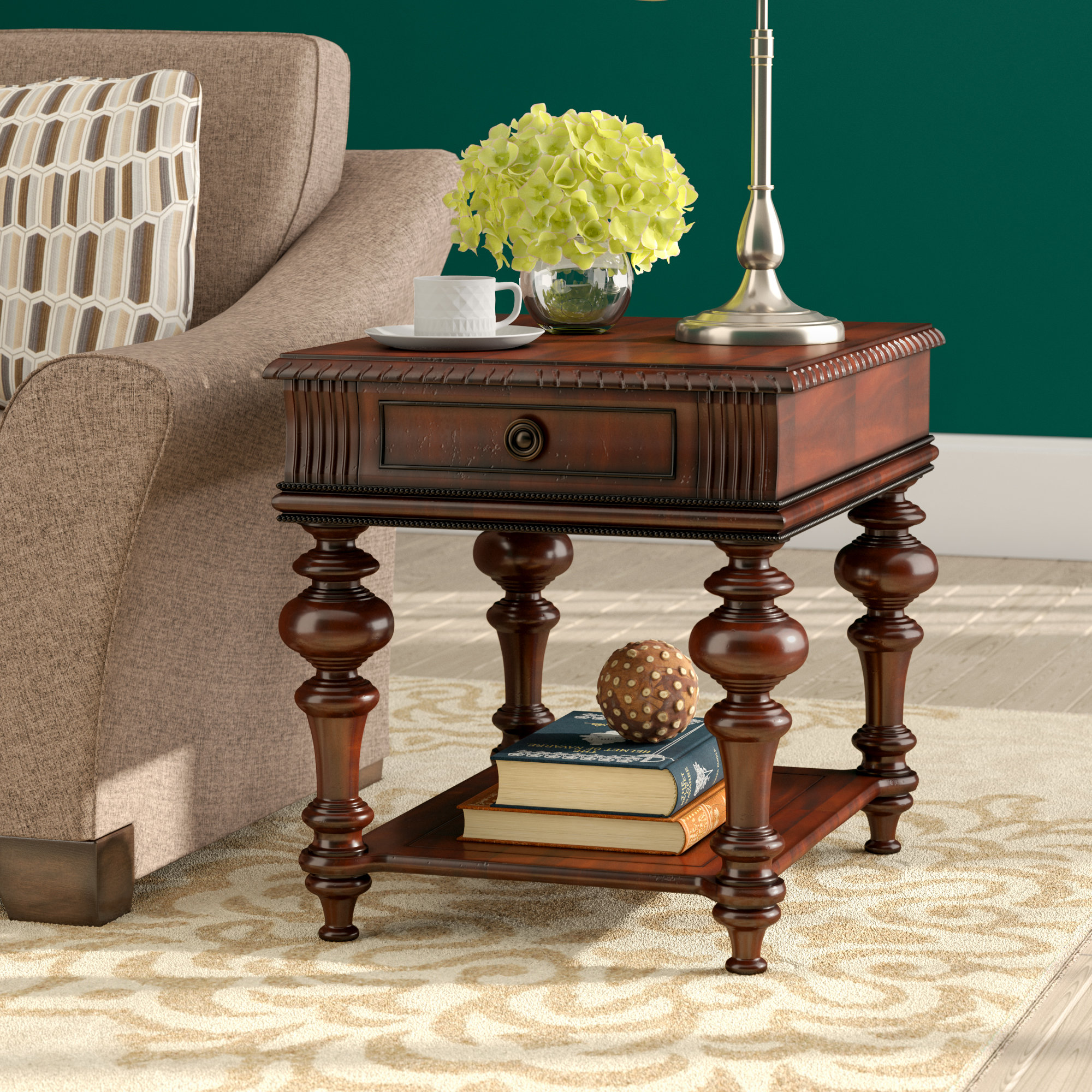 Lark Manor™ Gully End Table with Storage & Reviews | Wayfair