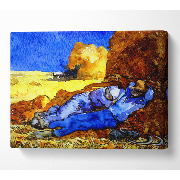 ClassicLiving Vincent Van Gogh Time Of Work - Wrapped Canvas Art Prints ...