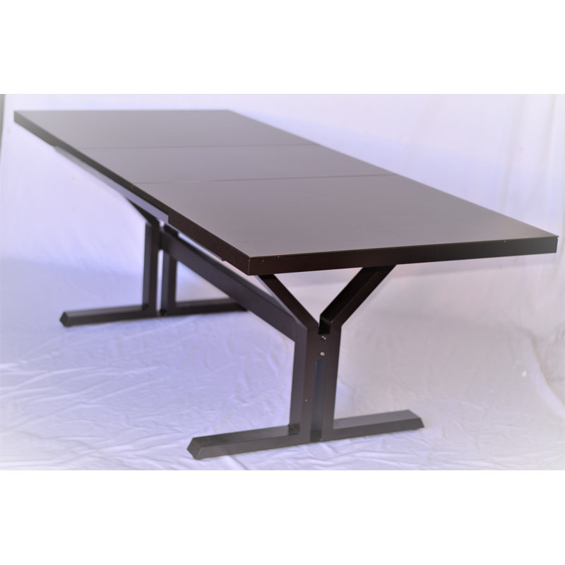 Les Jardins 39" Extendable Drop Leaf Double Pedestal Dining Table | Wayfair