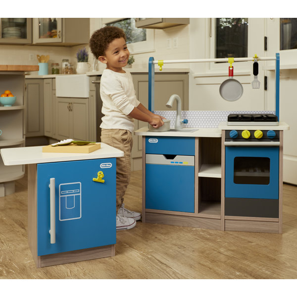 Little Tikes Real Wood Kitchen With Island & Reviews | Wayfair