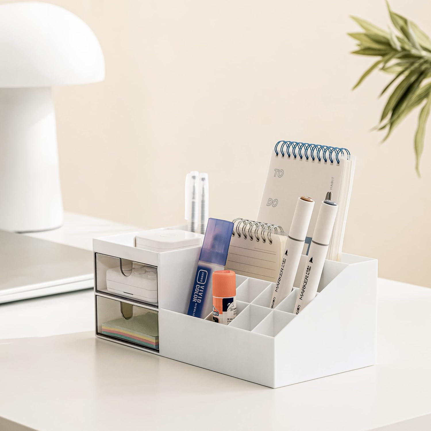 Inbox Zero Lorrianne Plastic Desk Organizer | Wayfair