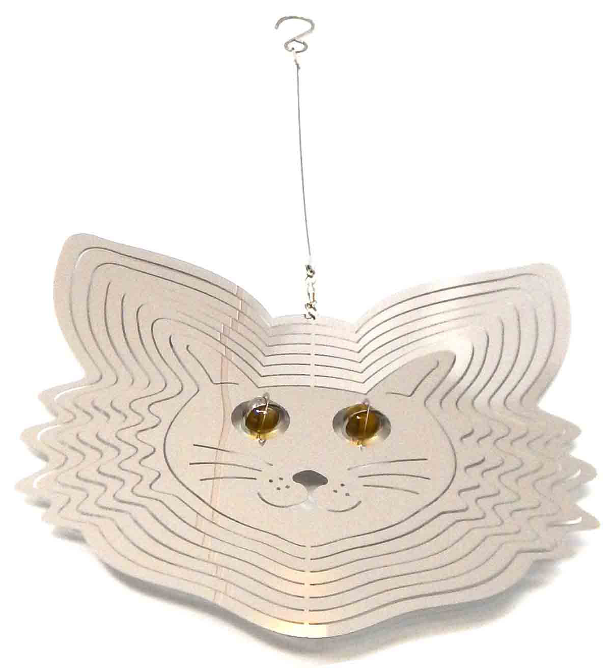 Dakota Fields Eman Cat Face Wind Spinner | Wayfair.co.uk
