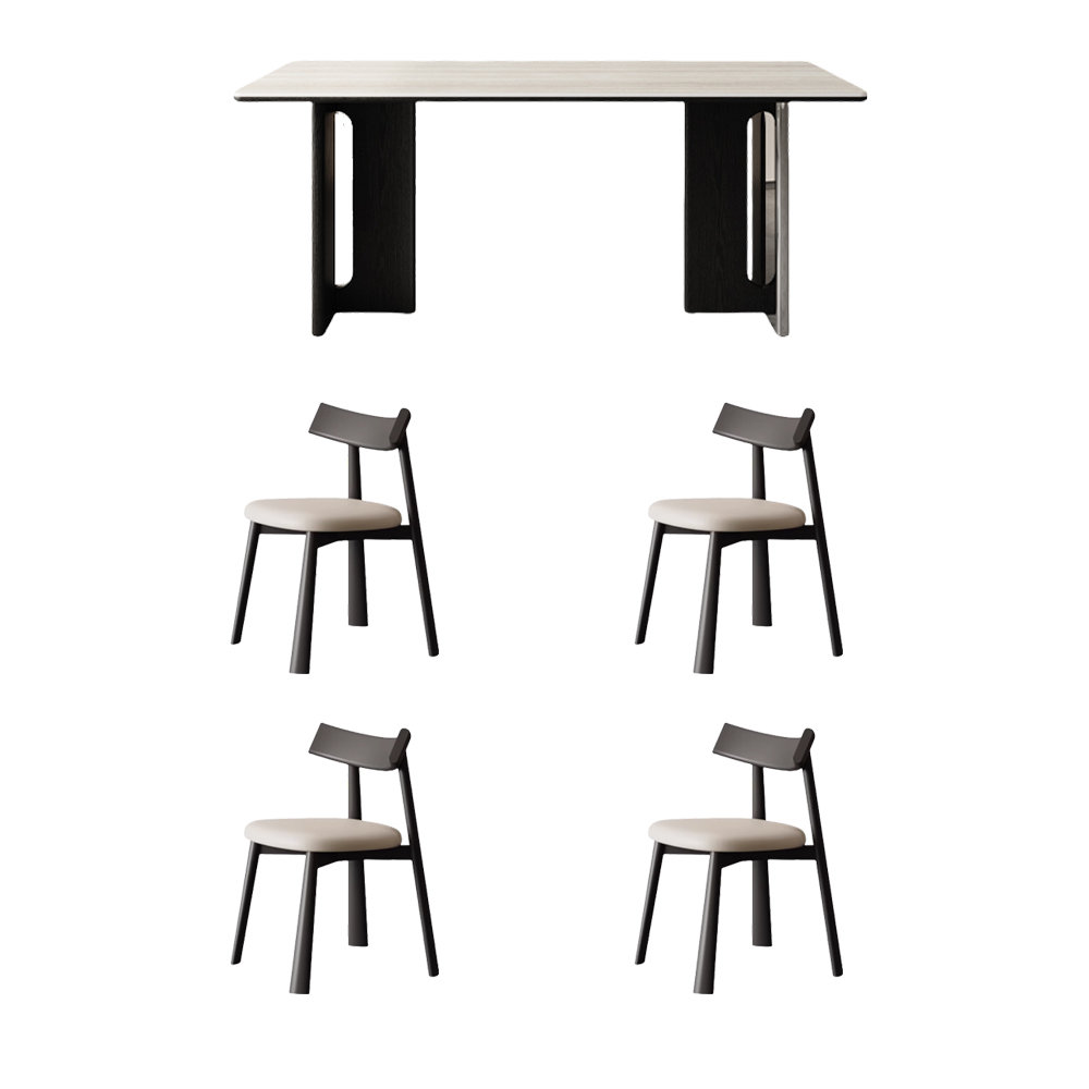 ACMISH Simple and exquisite dining table and chair set | Wayfair