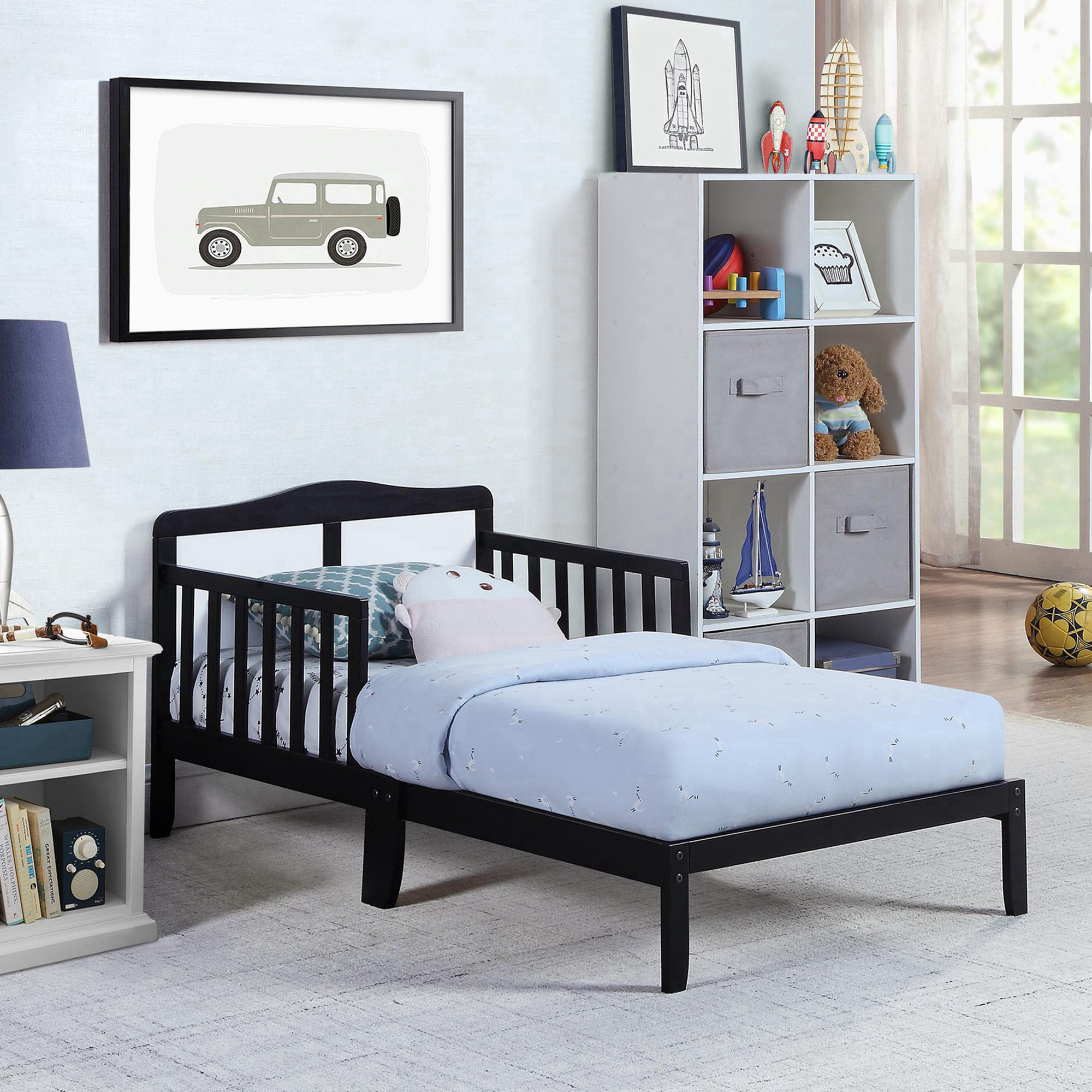 Builddecor Twin Solid Wood Murphy Bed Frame With Headboard | Wayfair
