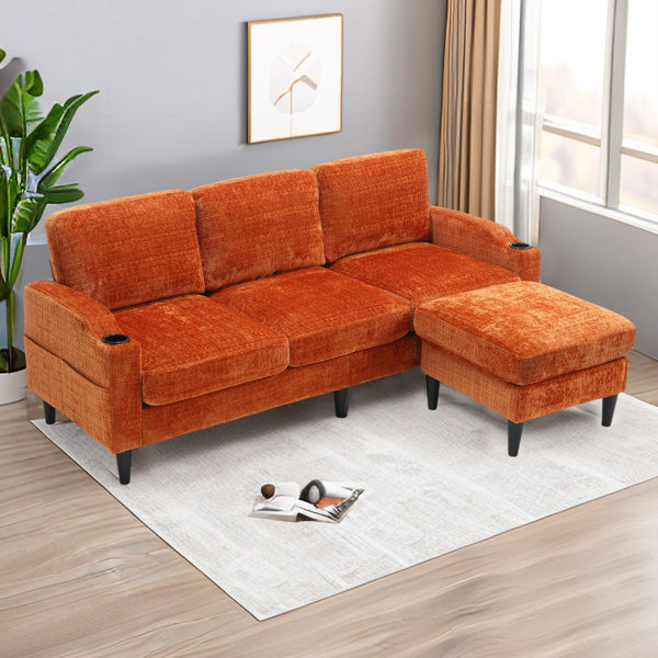 Ebern Designs Adylynn 2 - Piece Upholstered Sectional | Wayfair
