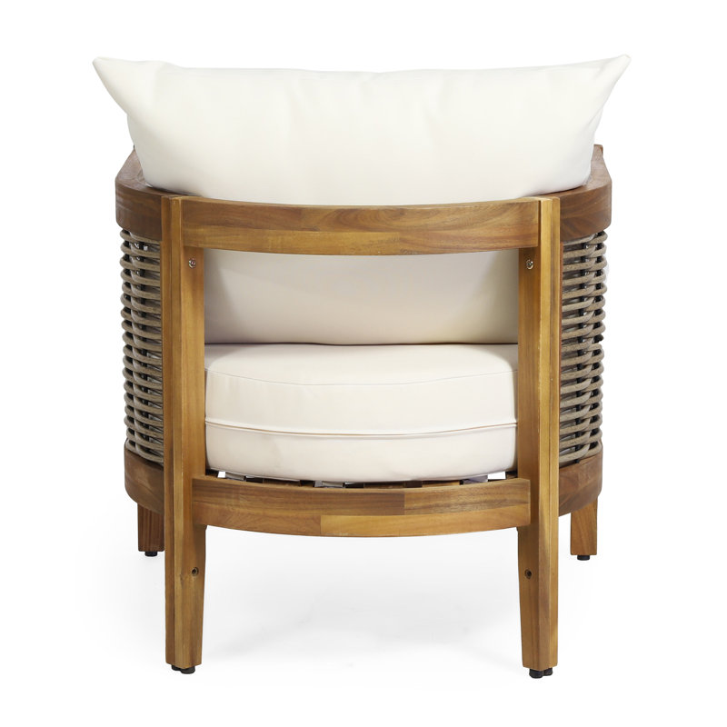Beachcrest Home Treadway Patio Chair with Cushions | Wayfair