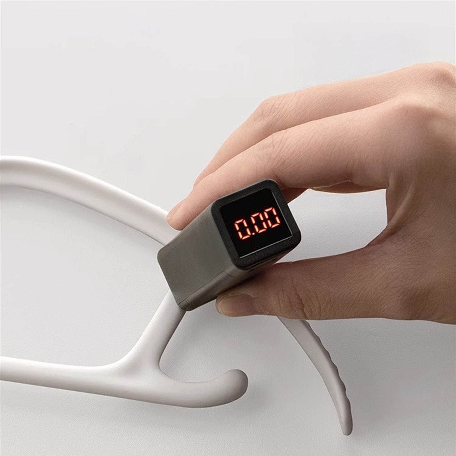 Hokku Designs Space-Saver Short-Neck Hangers – Heavy-Duty Plastic ...