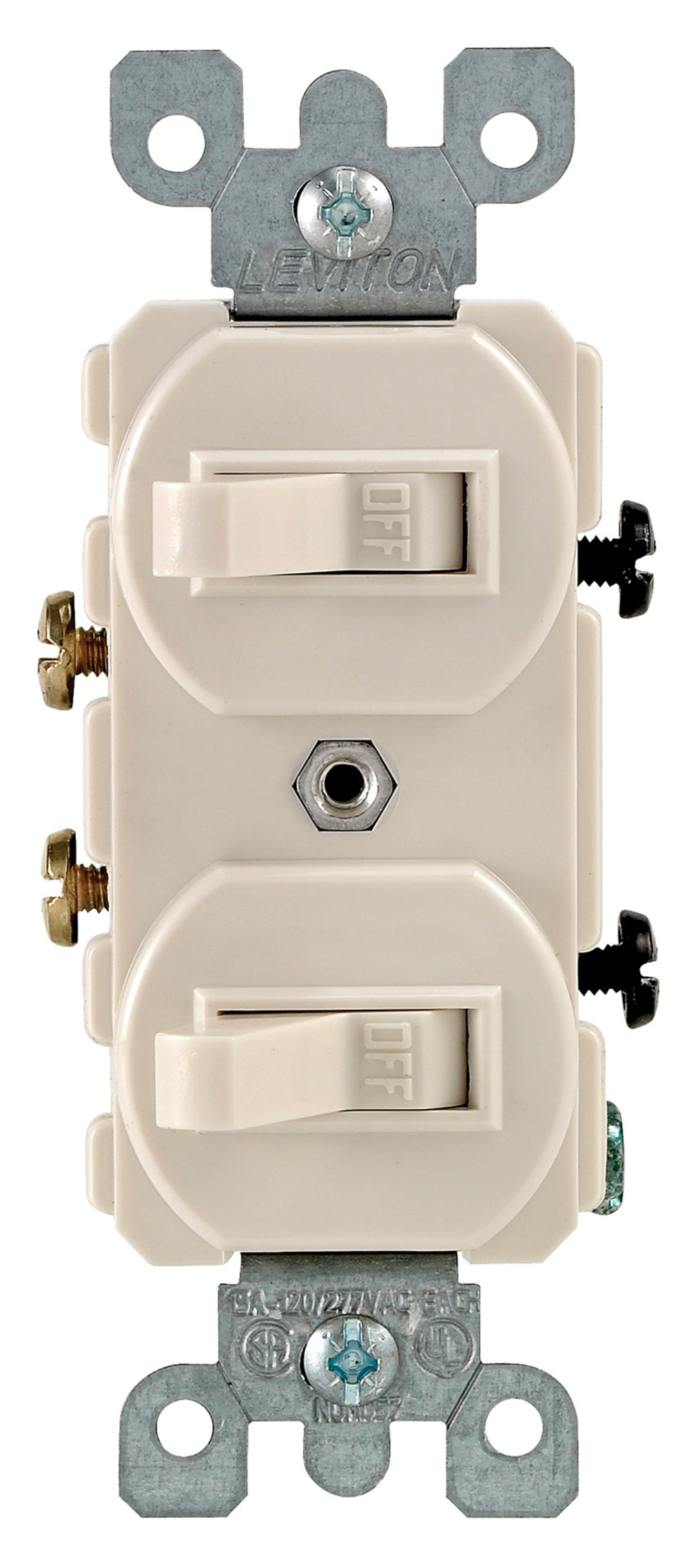 Leviton 15 Tamper Resistant Toggle Light Switch | Wayfair