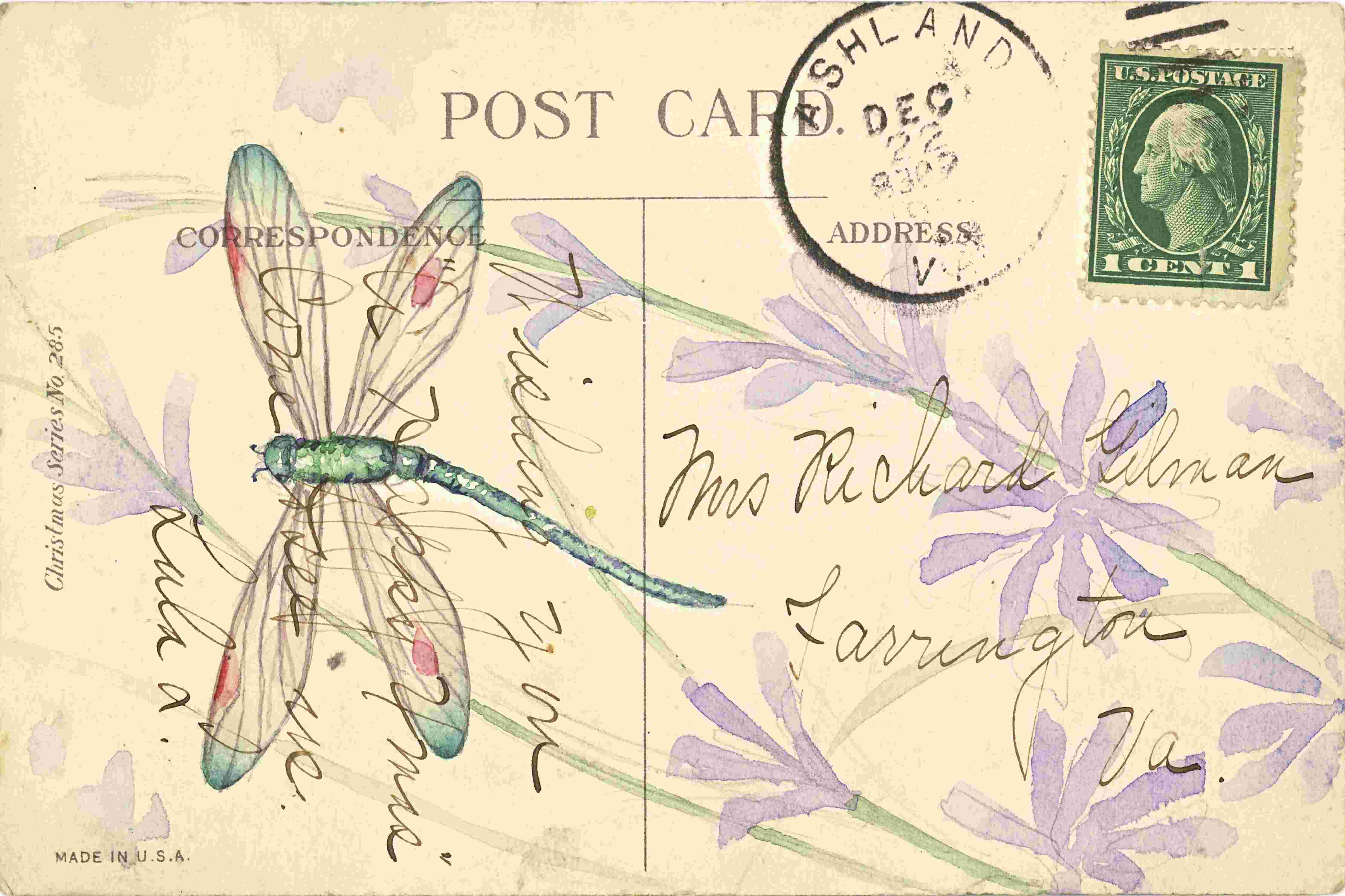 Rosalind Wheeler Postcard Dragonfly III - Wayfair Canada