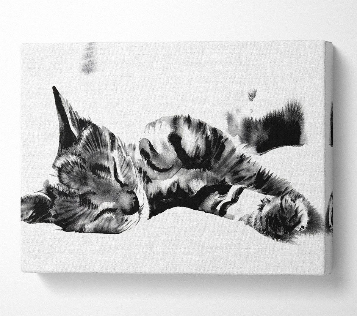 ClassicLiving Nap Time Cat - Print | Wayfair.co.uk