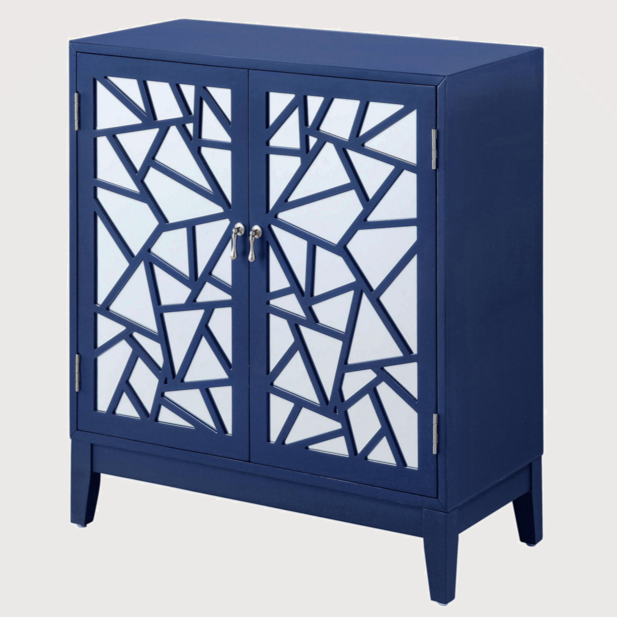 Wildon Home® Breckenridge Blue 2-Door Console Table | Wayfair
