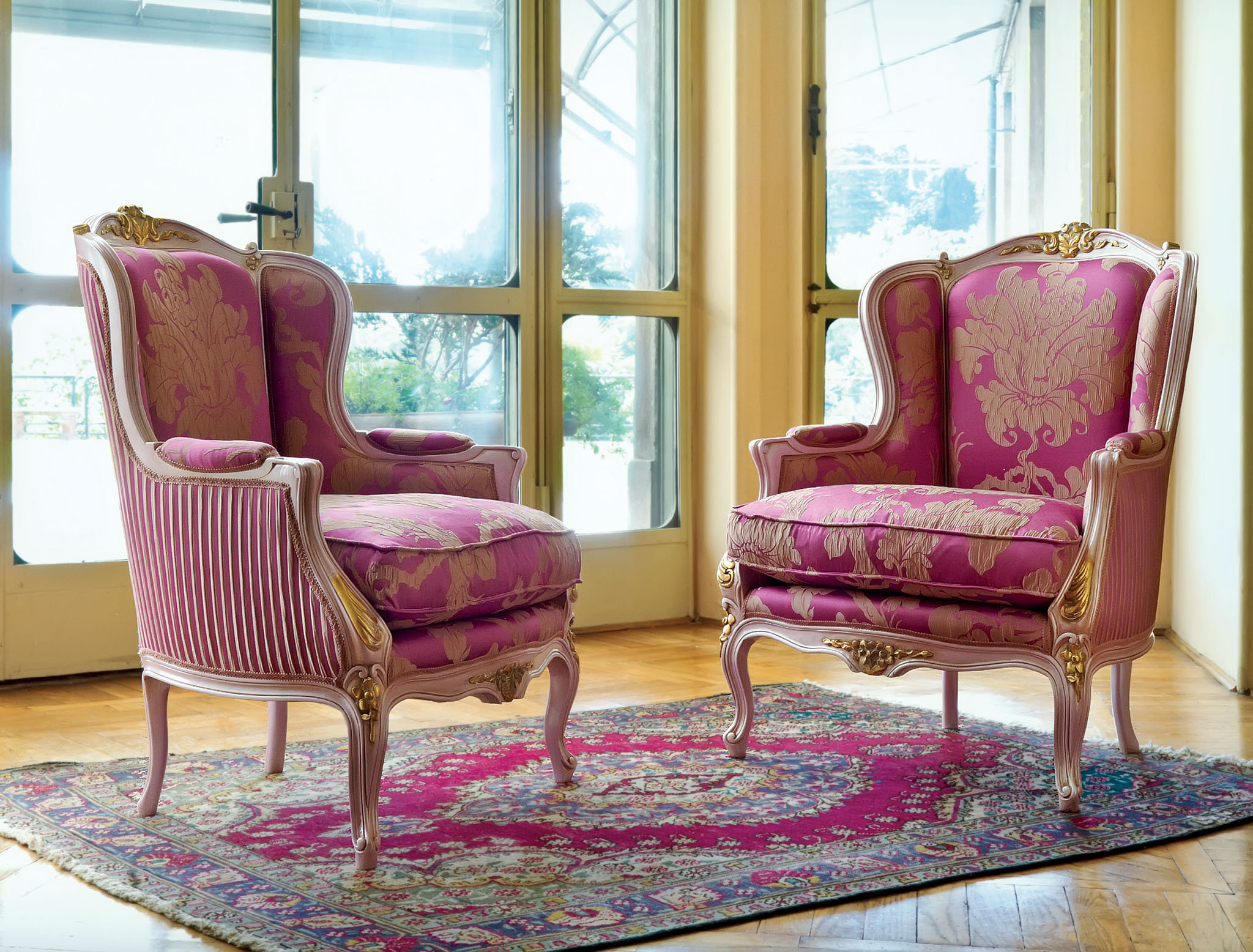 David Michael 31" W Tufted Armchair | Wayfair