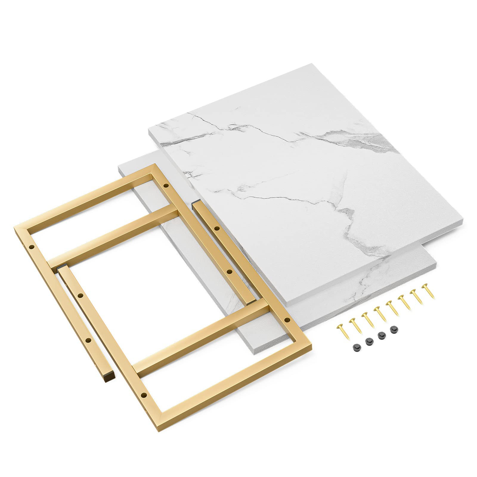 hongzhi 2 Tier Printer Stand, Desktop Printer Stand With Reinforced ...