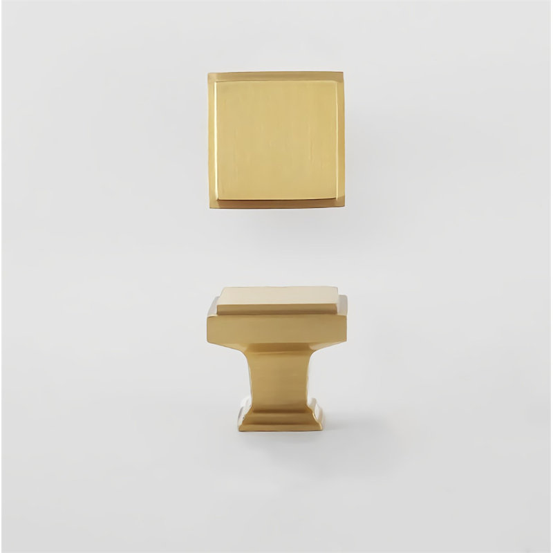 LIYONG 11/10" Length Square Knob Multipack | Wayfair