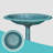 Lark Manor Bobigny 28 Inch Green Polyresin Outdoor Garden Bird Bath ...