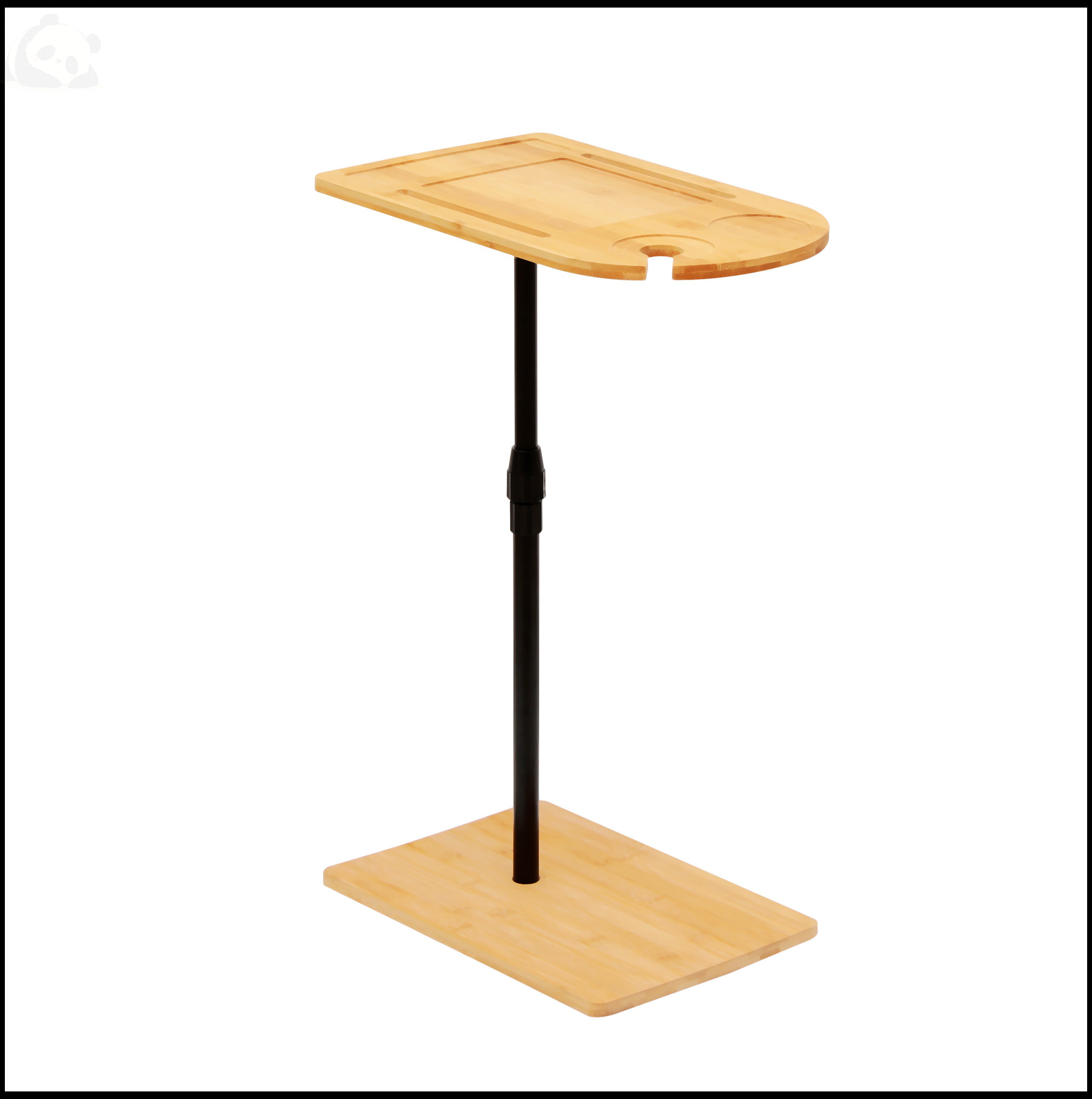 Ebern Designs Couch Tray Table Height Adjustable C-Shaped End Table ...