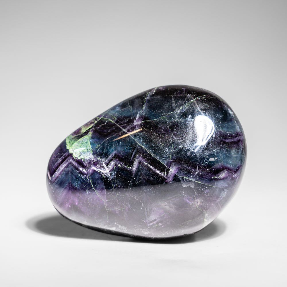 Astro Gallery of Gems Genuine Polished Rainbow Fluorite Freeform (1.25 ...