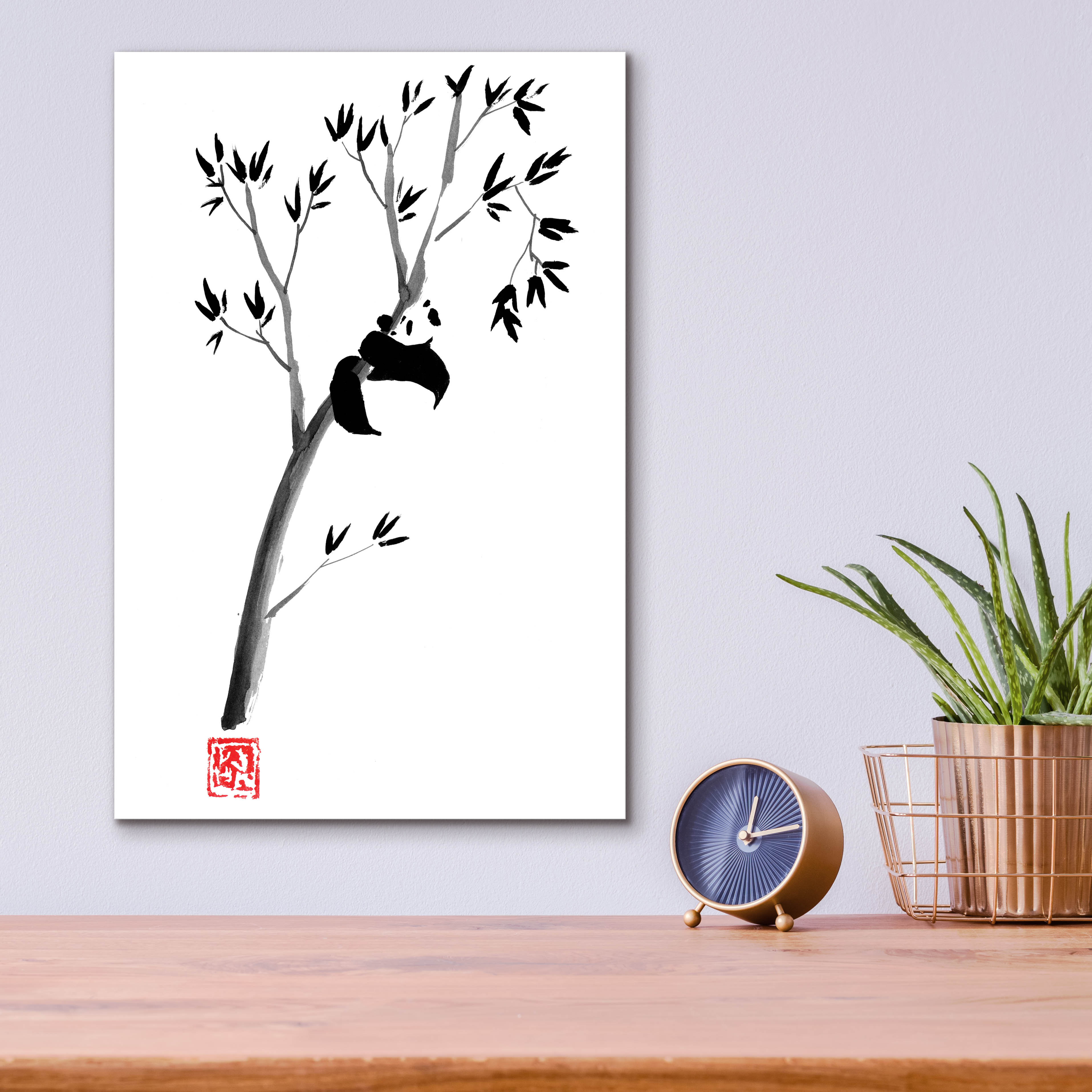 Winston Porter " Panda In The Tree " by Pechane | Wayfair