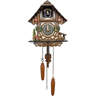 Loon Peak® Battery-Operated Hearts Cuckoo Wall Clock | Wayfair