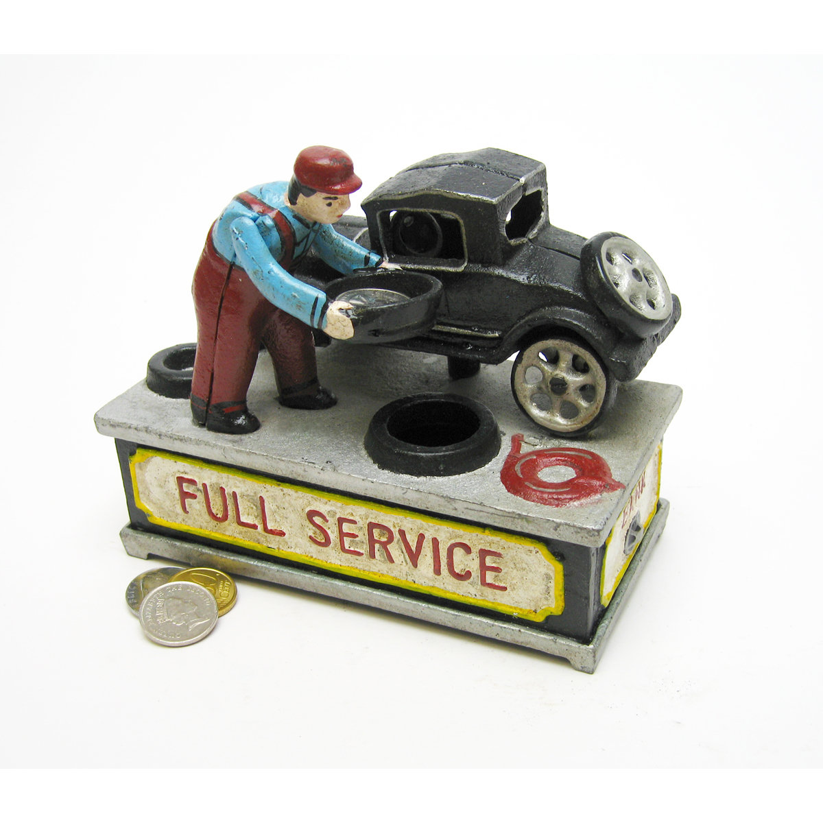 Design Toscano Authentic Model T Service Station Piggy Bank - Wayfair ...