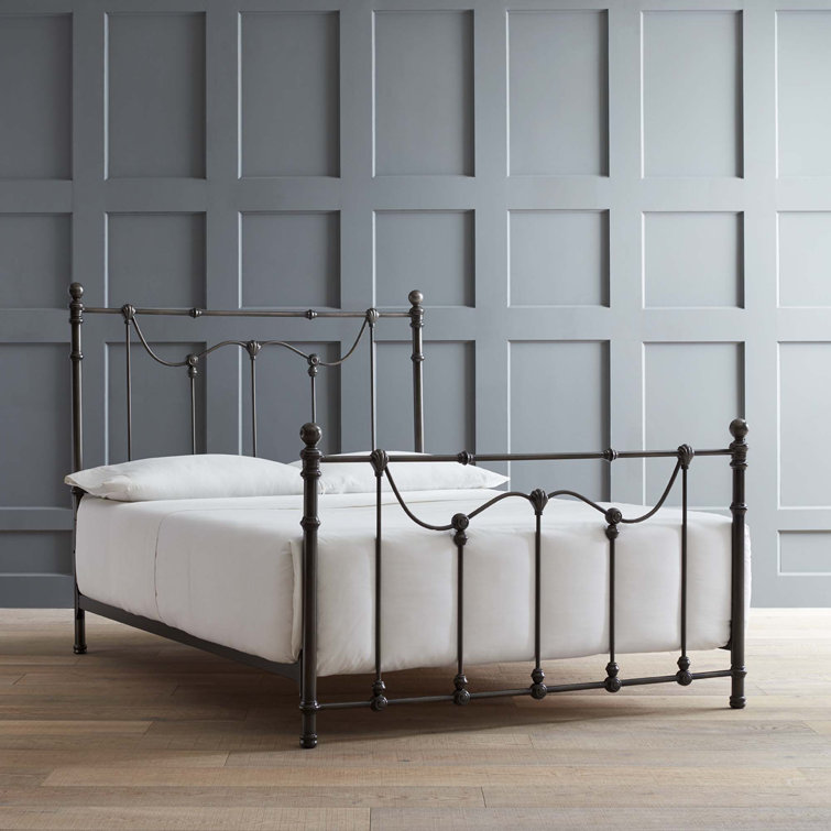 Three Posts™ Ackerman Metal Open-Frame Bed & Reviews | Wayfair