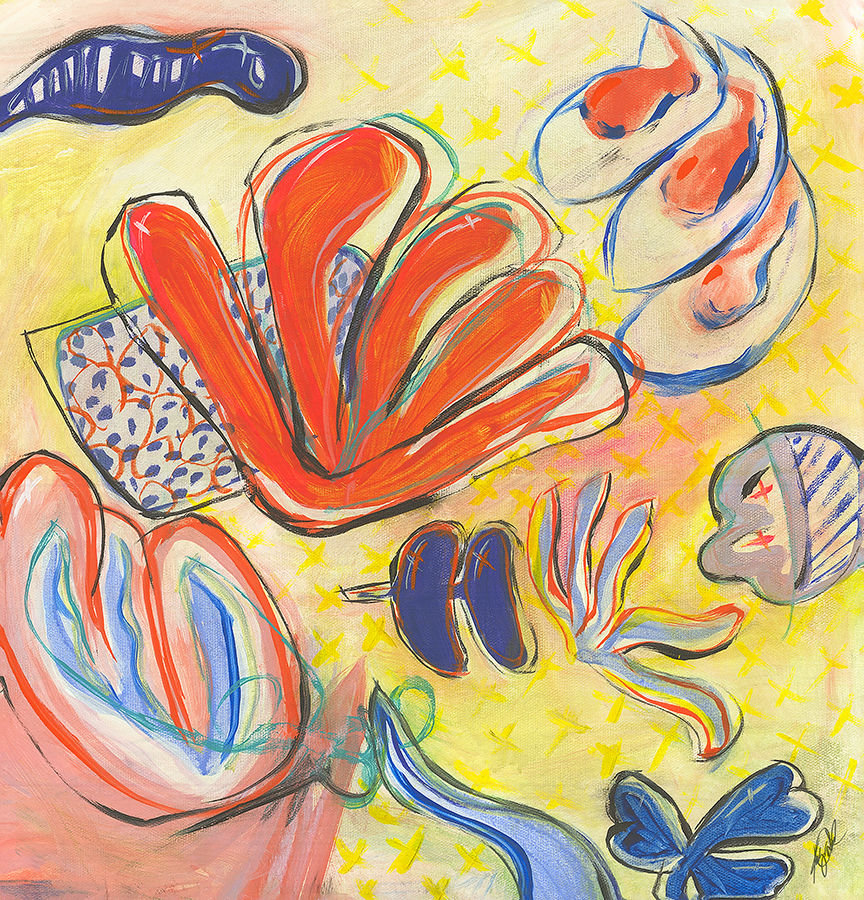 Chelsea Art Studio Kelly O'Neal " Abstract 389 " by Kelly O'Neal ...