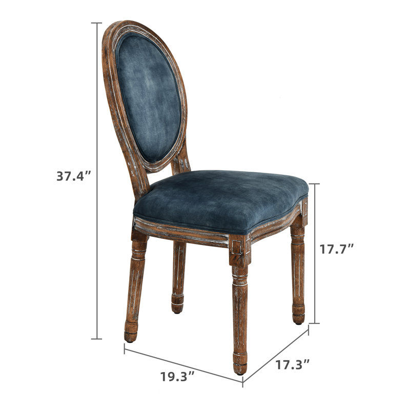 Laurel Foundry Modern Farmhouse® Wittig Upholstered Side Chair,French ...