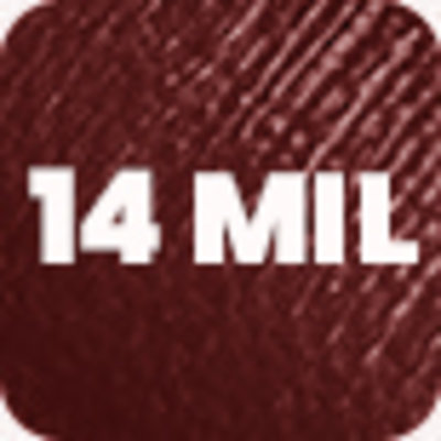 Tarpco Safety 50 ft x 50 ft Maroon Polyethylene Heavy Duty 14 Mil Tarp ...