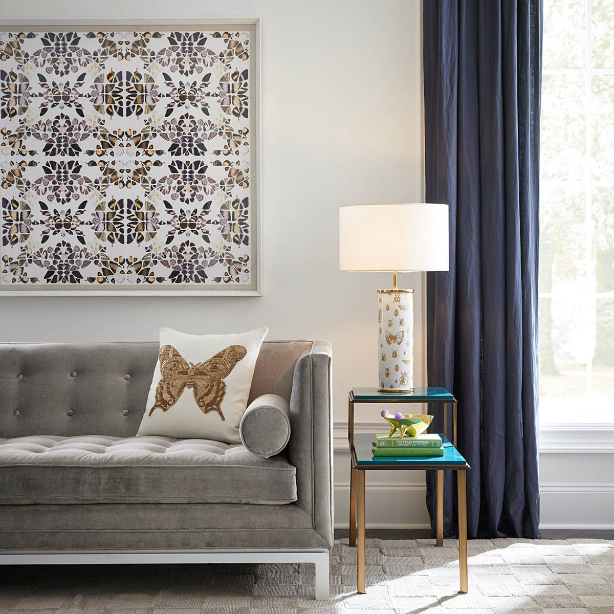 Jonathan Adler Rider End Table with Storage | Perigold