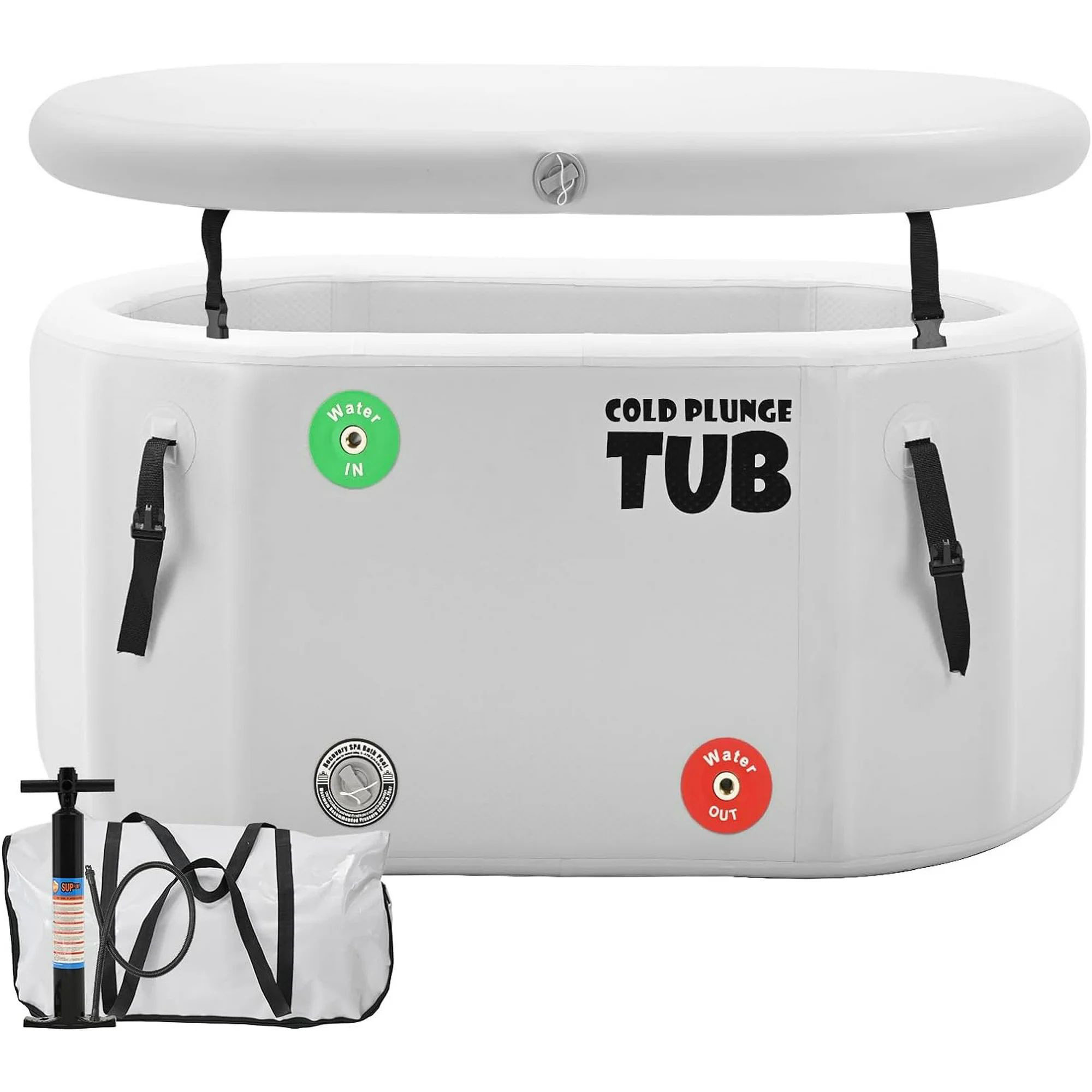 Universal Water Chiller Compatible Plunge Pool Inflatable 120 Gallon ...