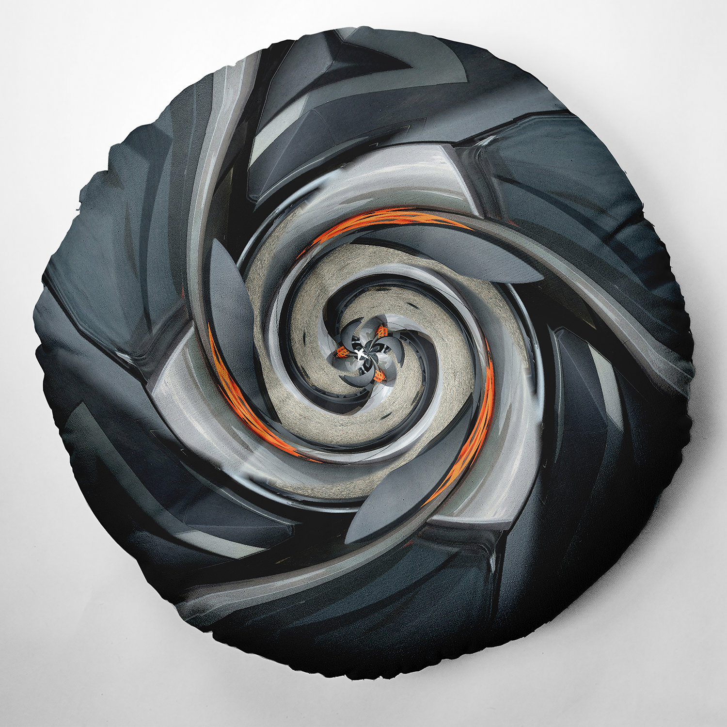 e by design 184_Bohemian & Eclectic Race Car Twist Design Tufted Floor ...