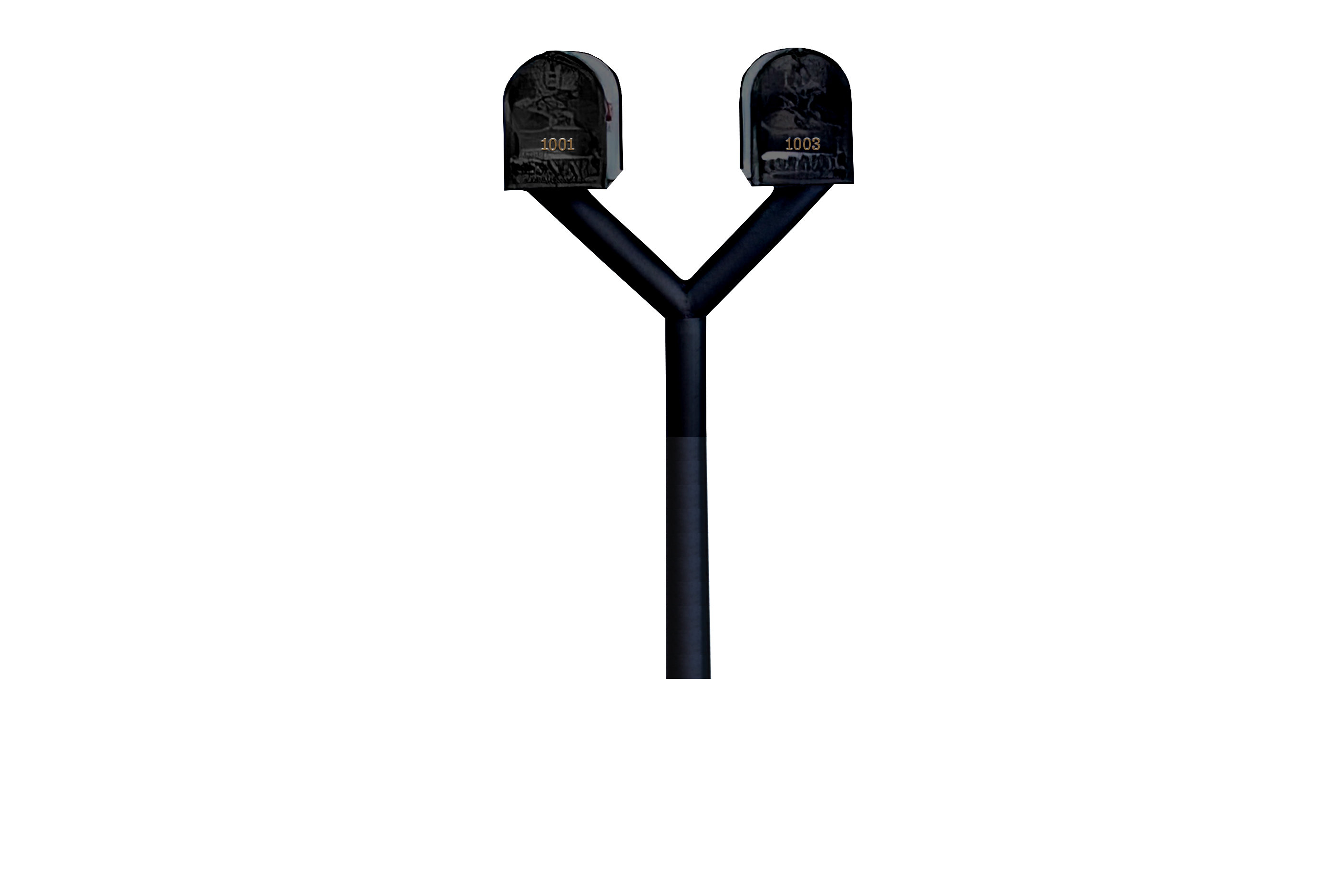 Qualarc Penfield 70.875'' H Multi-Mount Post - Wayfair Canada