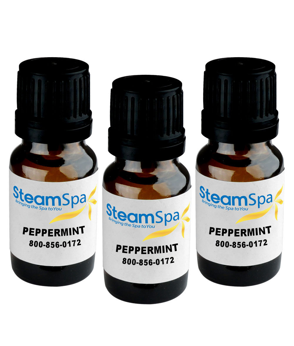 Steam Spa SteamSpa 10ml Bottle Essence of Peppermint Aromatherapy Oil ...