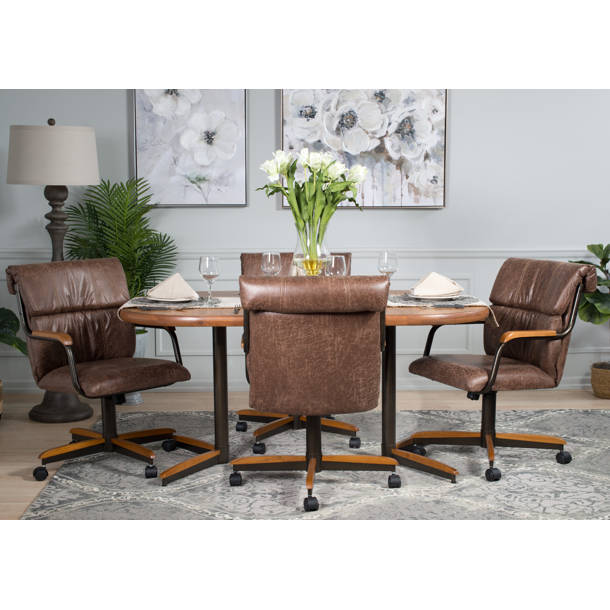 CasterChairCompany 5-Piece Caster Dining Set | Wayfair