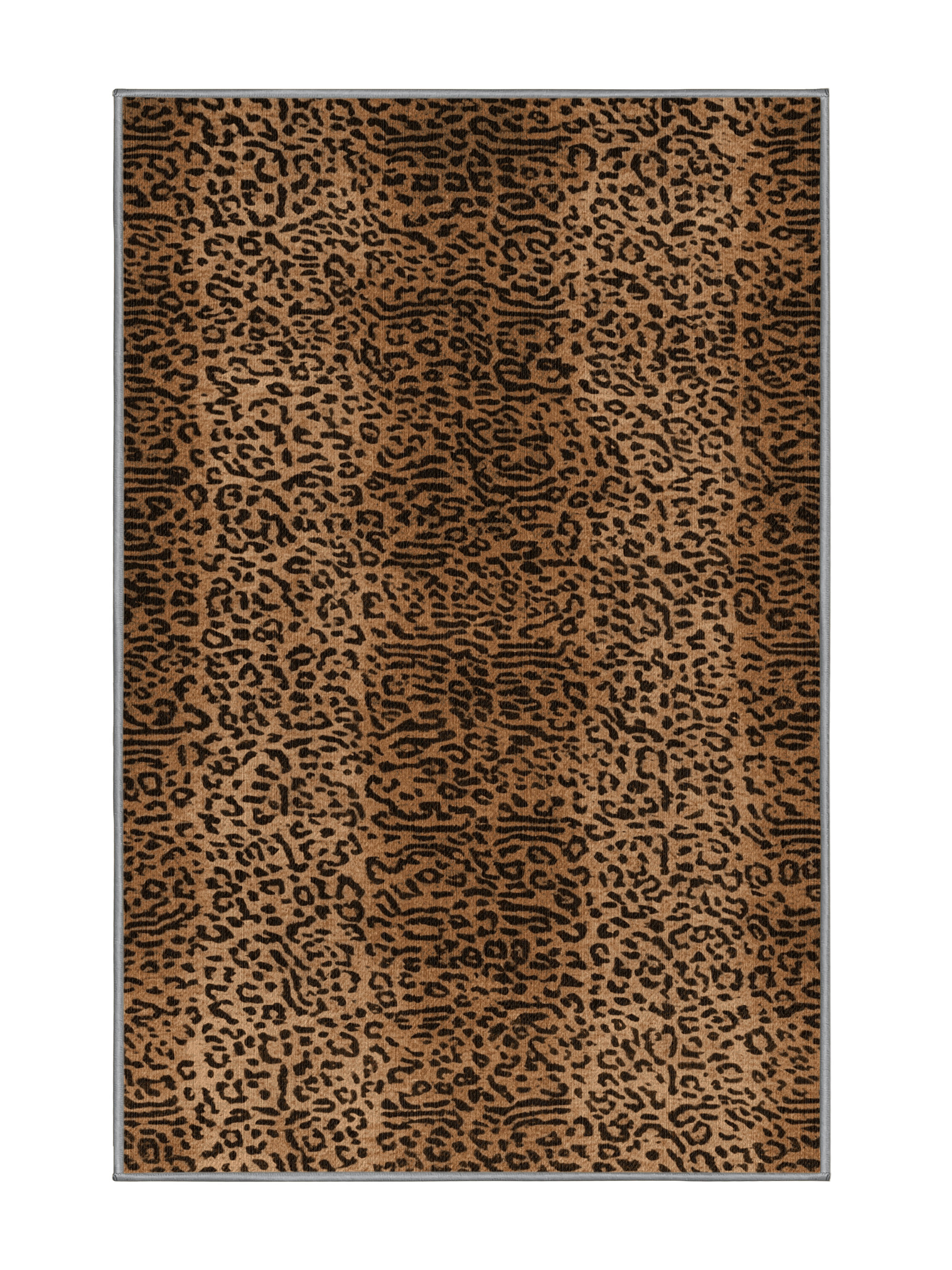 Dakota Fields Washable Indo Chinese Leopard Big Cats Area Rug | Wayfair