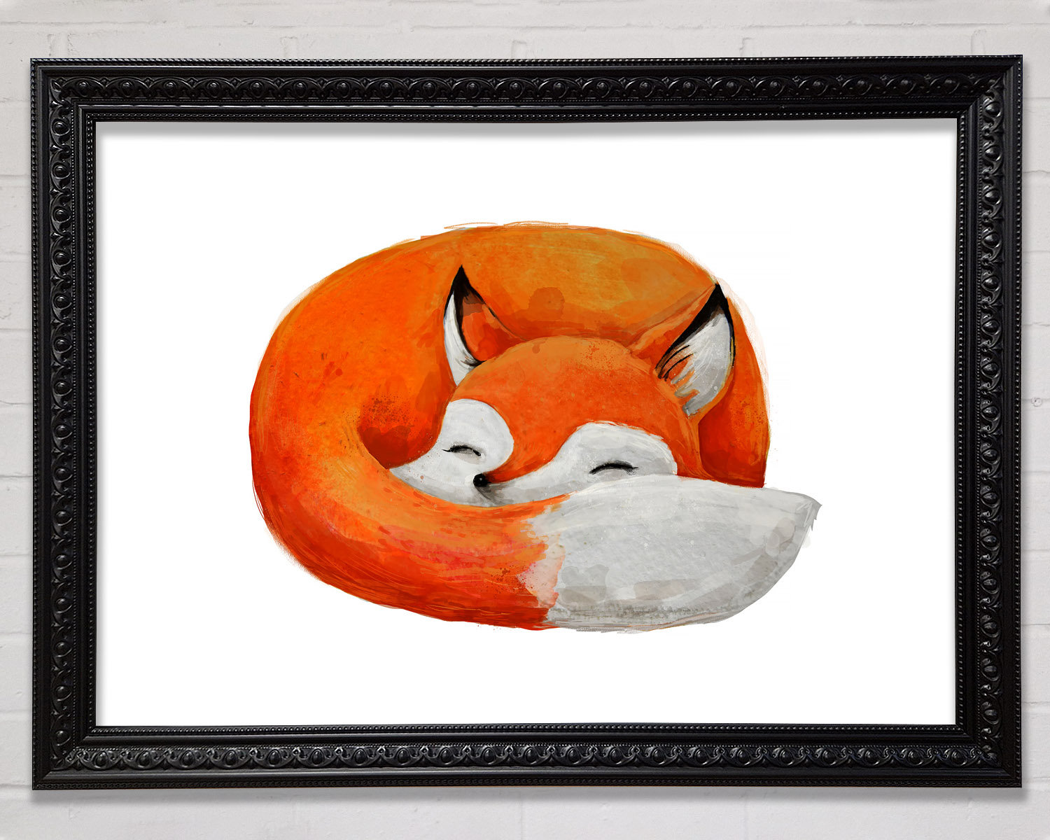 Bright Star Sleeping Fox 1 - Single Picture Frame Art Prints | Wayfair ...
