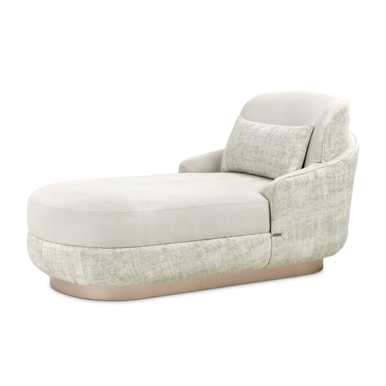 Michael Amini Aurora Upholstered Chaise Lounge | Wayfair