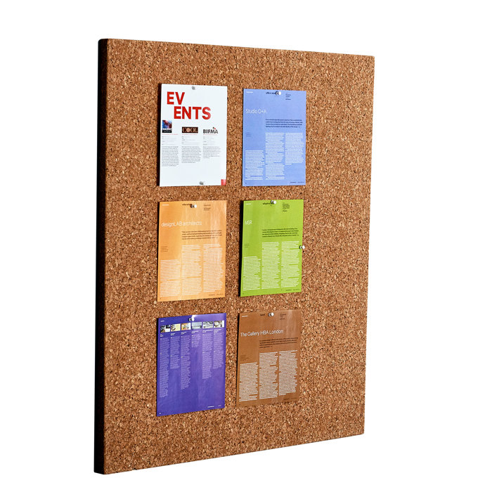 Iceberg Enterprises Wall Cork Unframed Bulletin Board & Reviews | Wayfair